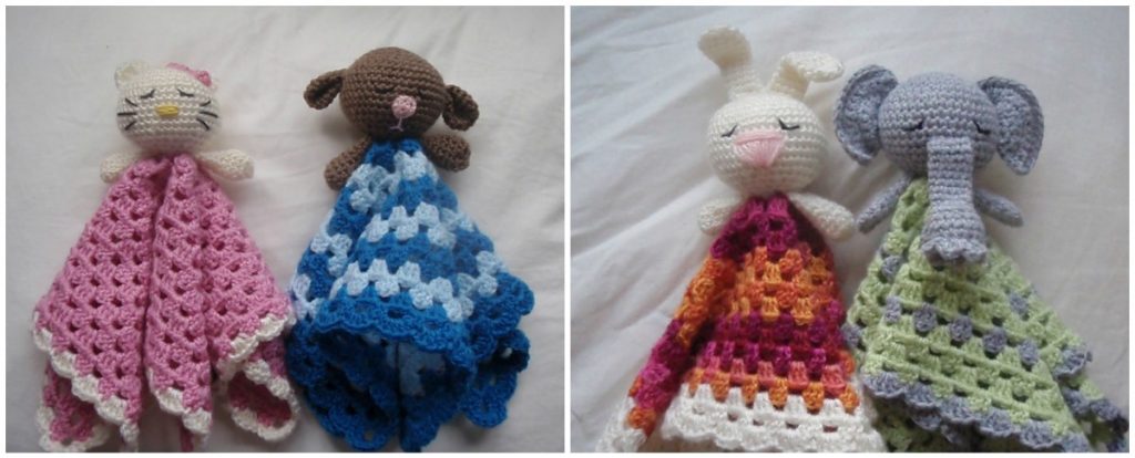 Awesome Baby blanket Puppets [Easy Free Pattern] - Styles Idea