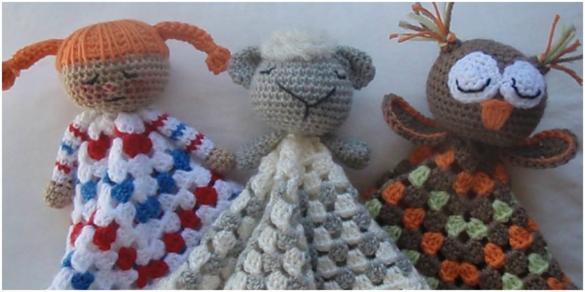 Awesome Baby blanket Puppets [Easy Free Pattern] - Styles Idea