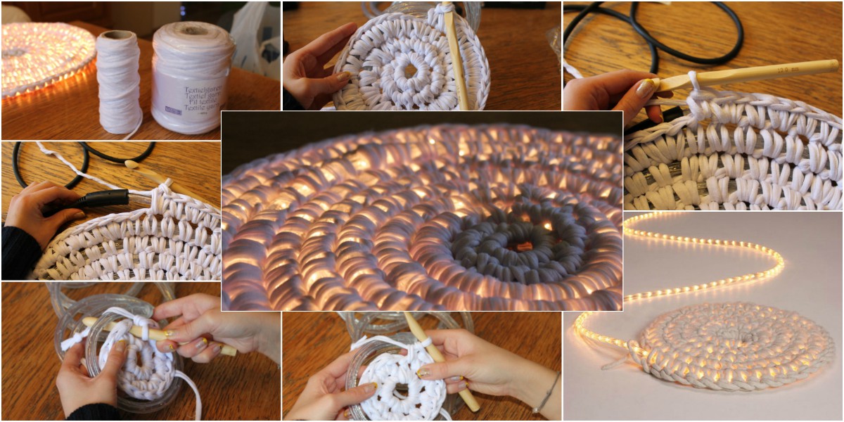 Lighting Crochet RUG. Very easy tutorial and free pattern. - Styles Idea
