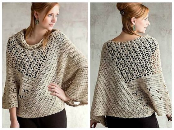 Sweater in BOHO Style Crochet Pattern - Styles Idea