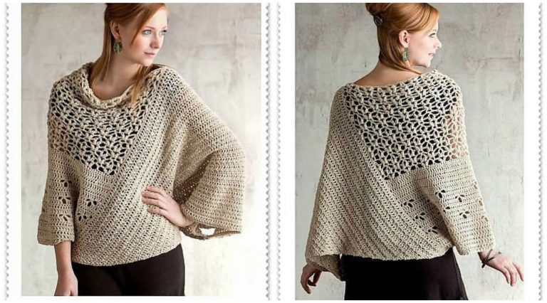 Sweater in BOHO Style Crochet Pattern - Styles Idea