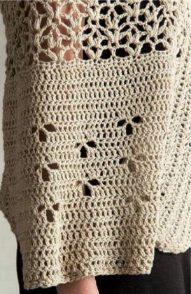 Sweater in BOHO Style Crochet Pattern - Styles Idea
