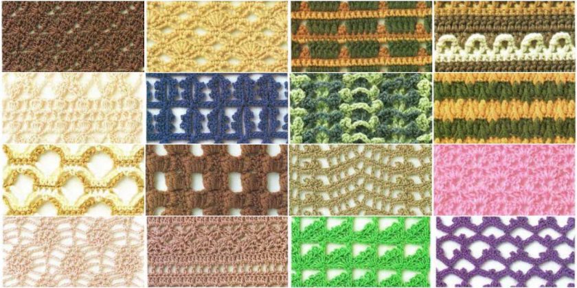 55 The best Free Pattern Stitches [Video Tutorial + PDF] - Styles Idea