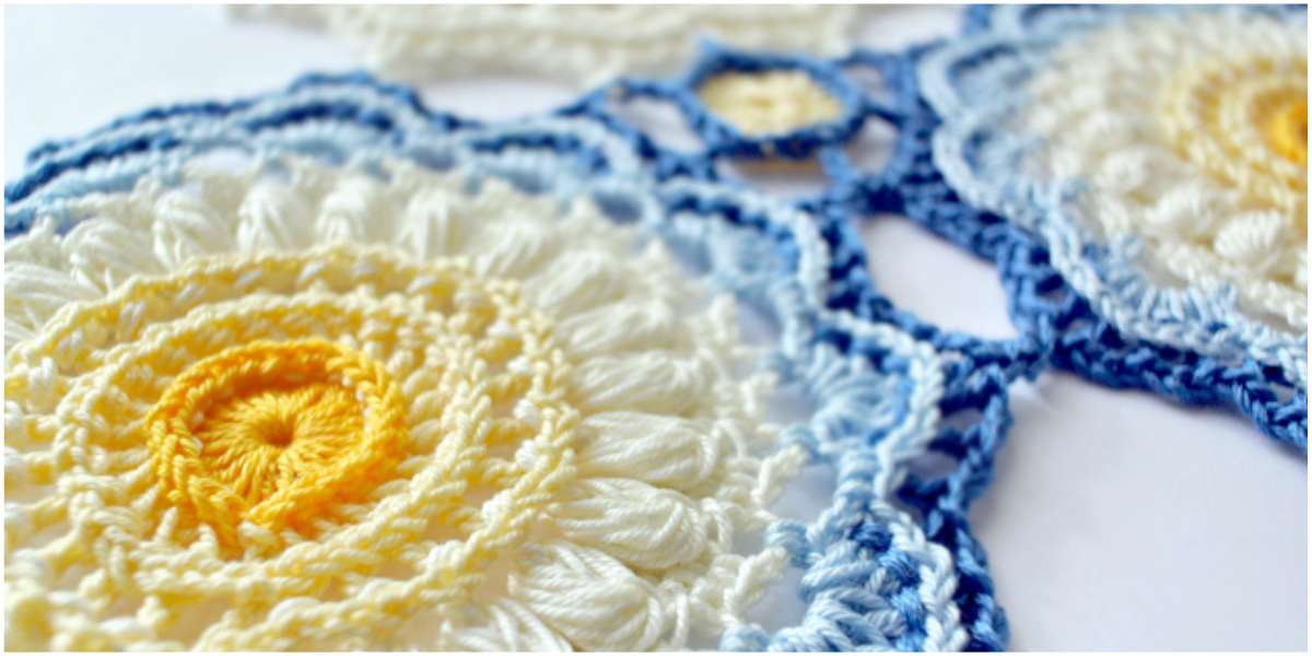 Textured Motif for Afghan block - Styles Idea