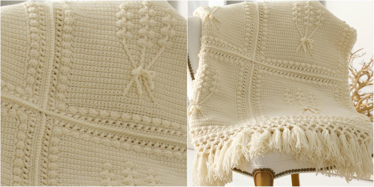 Aran Throw - Nosegay Crochet - Styles Idea