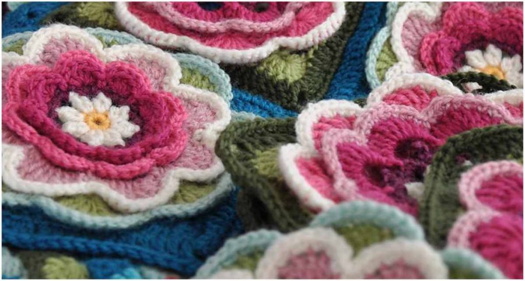 Lily Pond Blanket [Crochet] - Styles Idea