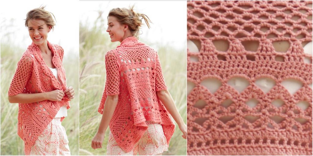Paris Lace Crochet Jacket [Free Pattern] - Styles Idea