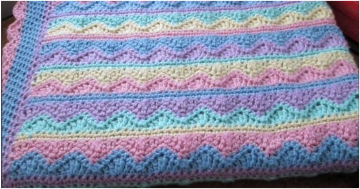 Mist Summer Crochet Throw [Free Pattern] - Styles Idea