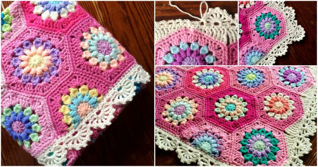 Treble Scallop Crochet Edging Free Crochet Pattern - Styles Idea