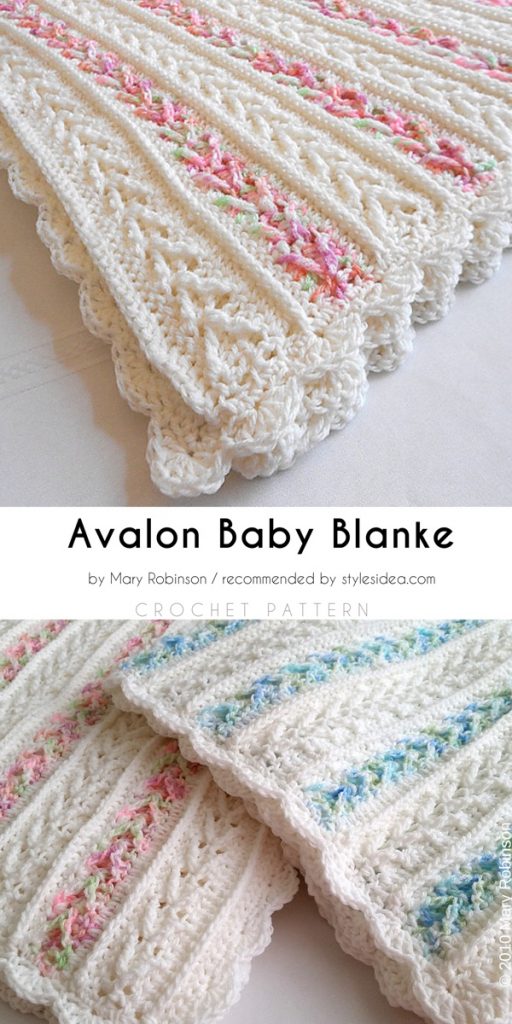 Arrow Stitch Afghans Free Crochet Pattern - Styles Idea