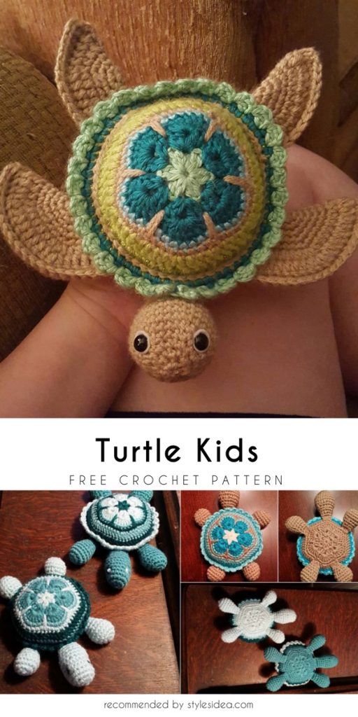 Baby Turtles Crochet Patterns Free - Styles Idea