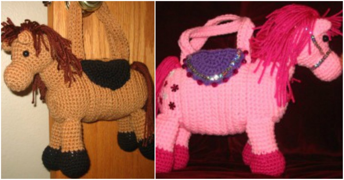 Horse Crochet Purse [Bag and Toy] - Styles Idea