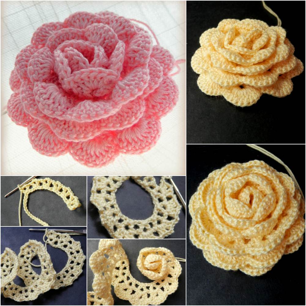 Crochet Lovers Rose [Free Pattern & Tutorial] - Styles Idea