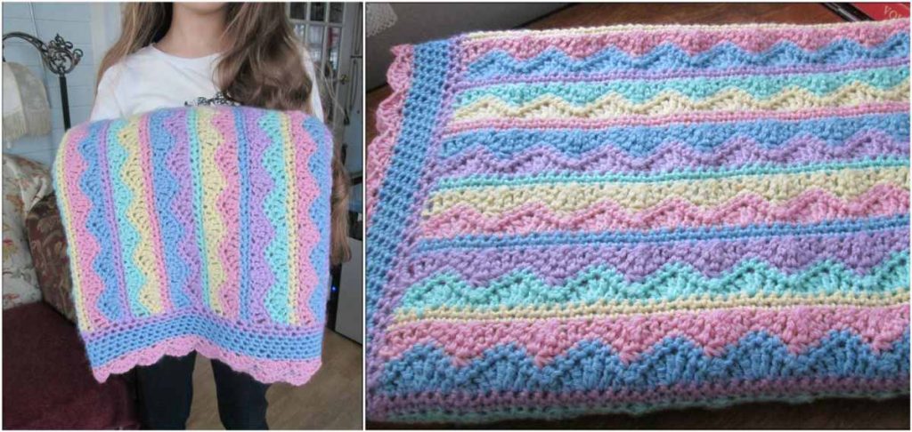 Last Summer Mist Throw [Free Pattern in PDF] - Styles Idea