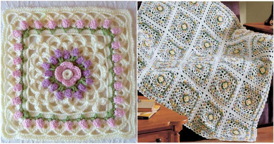 Eve's Coverlet Afghan Free Crochet Pattern - Styles Idea
