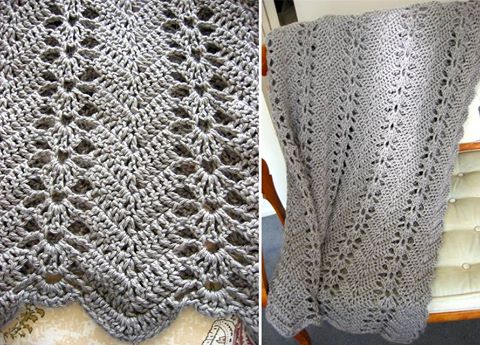 Lacy Ripple Grandma's Crochet Pattern Free - Styles Idea