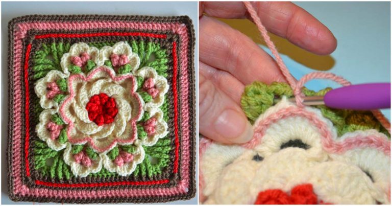 Delight Crochet Tropical Square - Styles Idea