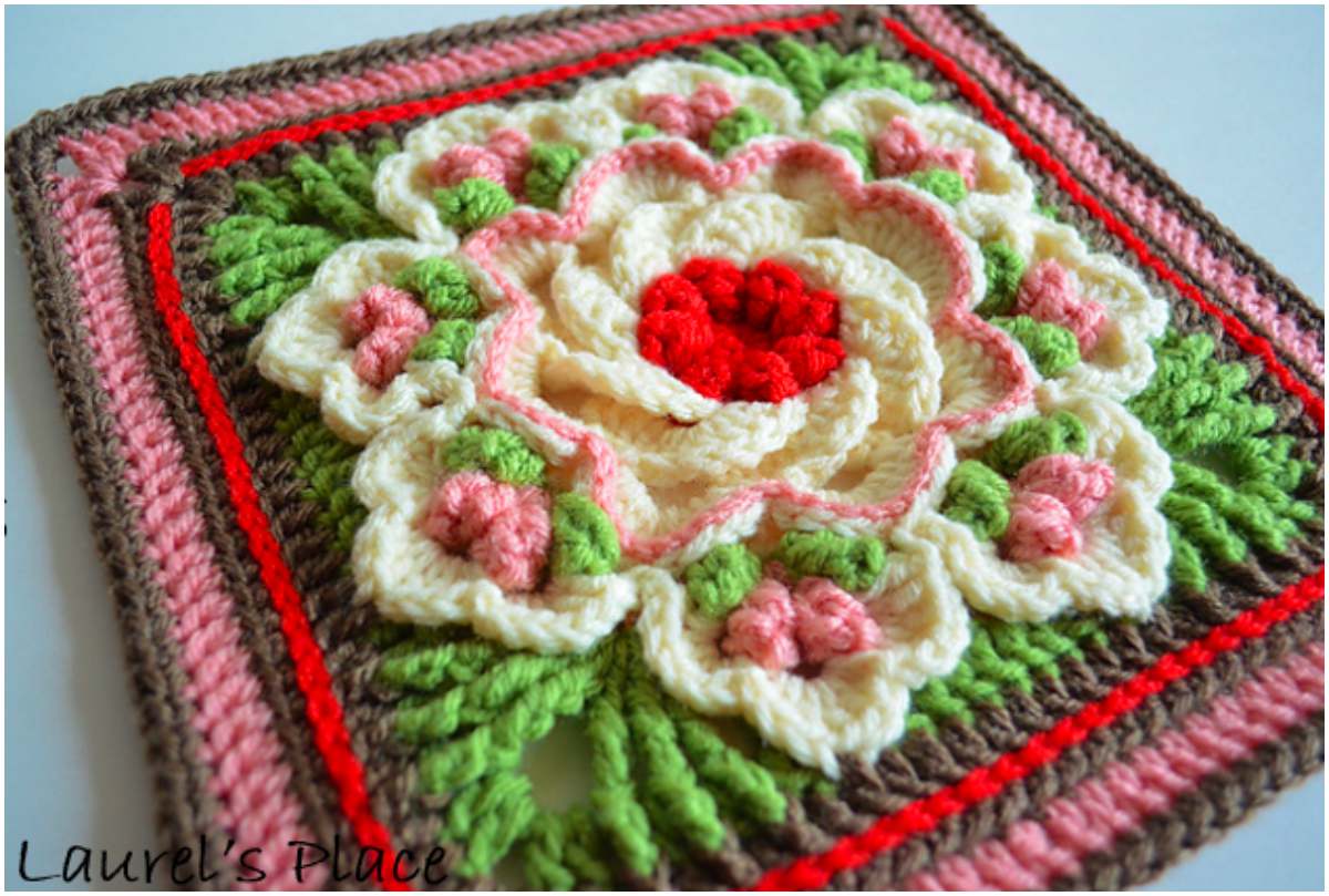 Delight Crochet Tropical Square - Styles Idea