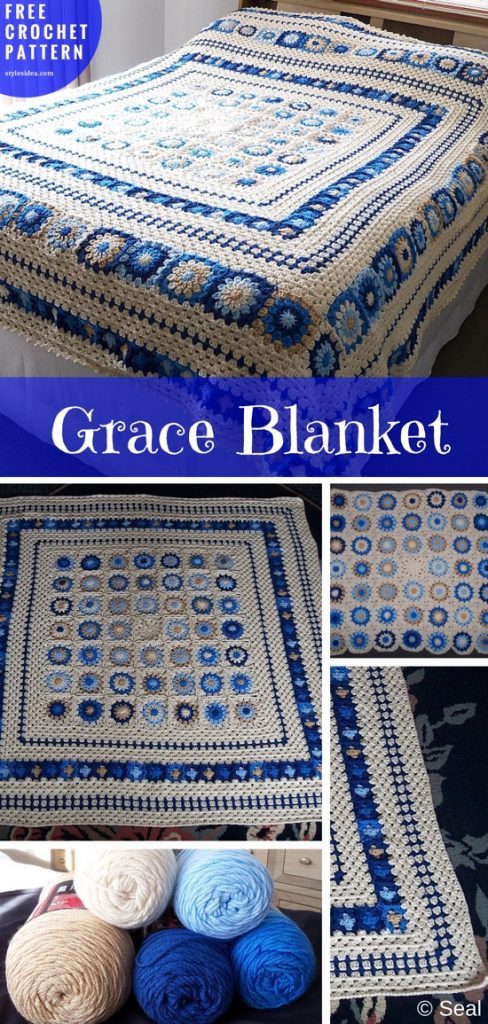 Grace Blanket Free Crochet Pattern - Styles Idea