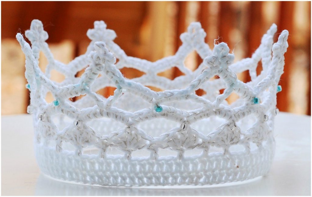 Royal Crown for Elegant Ball [Free Crochet Pattern] - Styles Idea