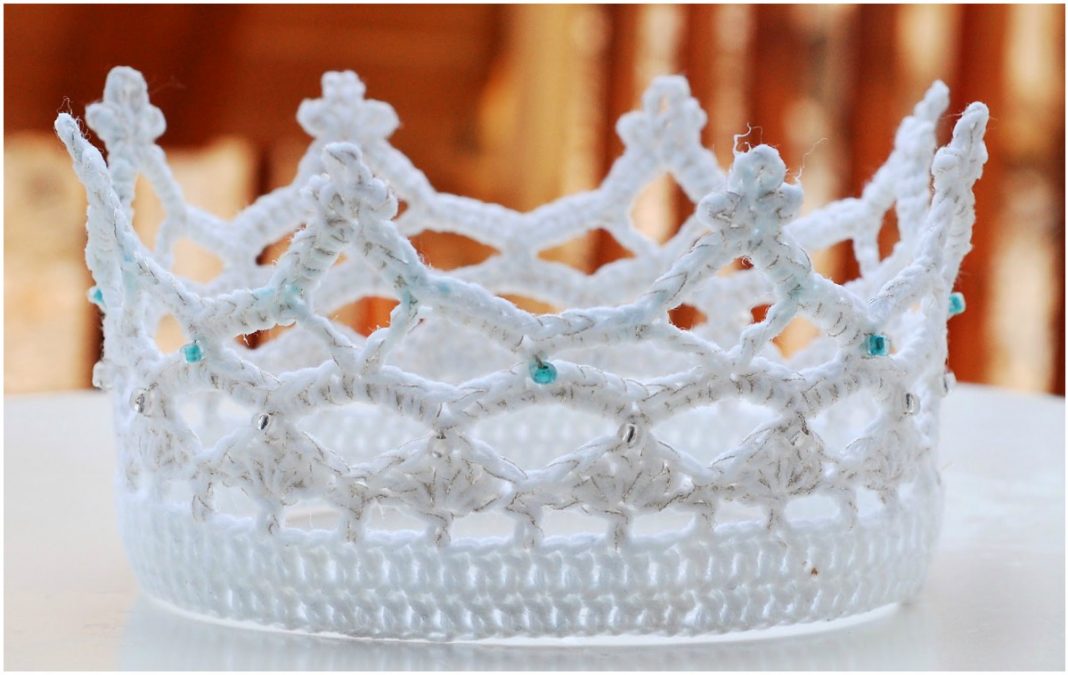 Royal Crown for Elegant Ball [Free Crochet Pattern] - Styles Idea