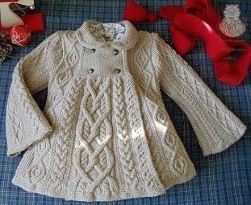 Elizabeth Knit Coat [Free Pattern] - Styles Idea