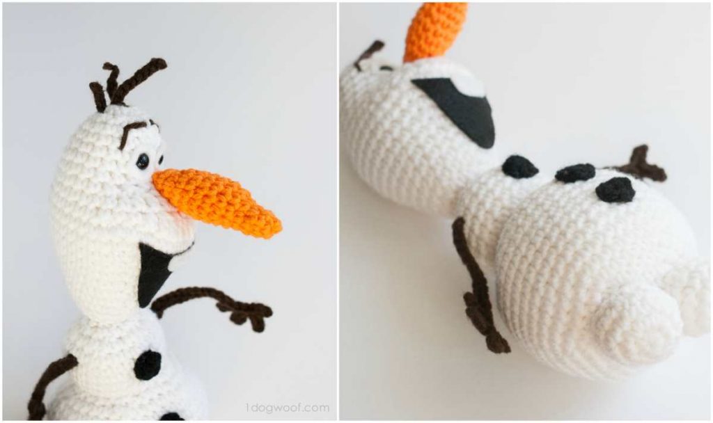 Frozen Story - Olaf [Amigurumi Free Pattern] - Styles Idea