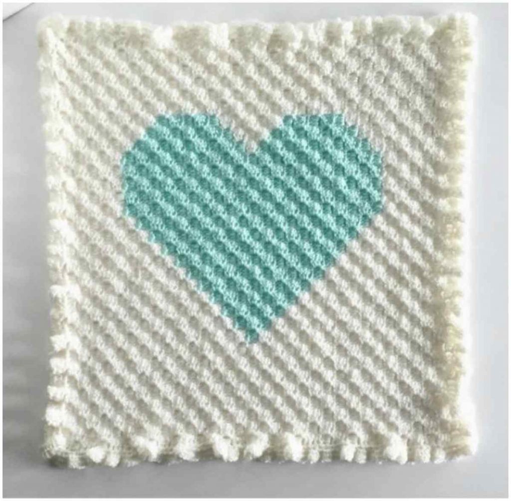 The Heart C2C Crochet Pattern Free - Styles Idea