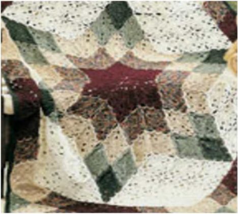 Prairie Crochet Star - Free Pattern blanket - Styles Idea