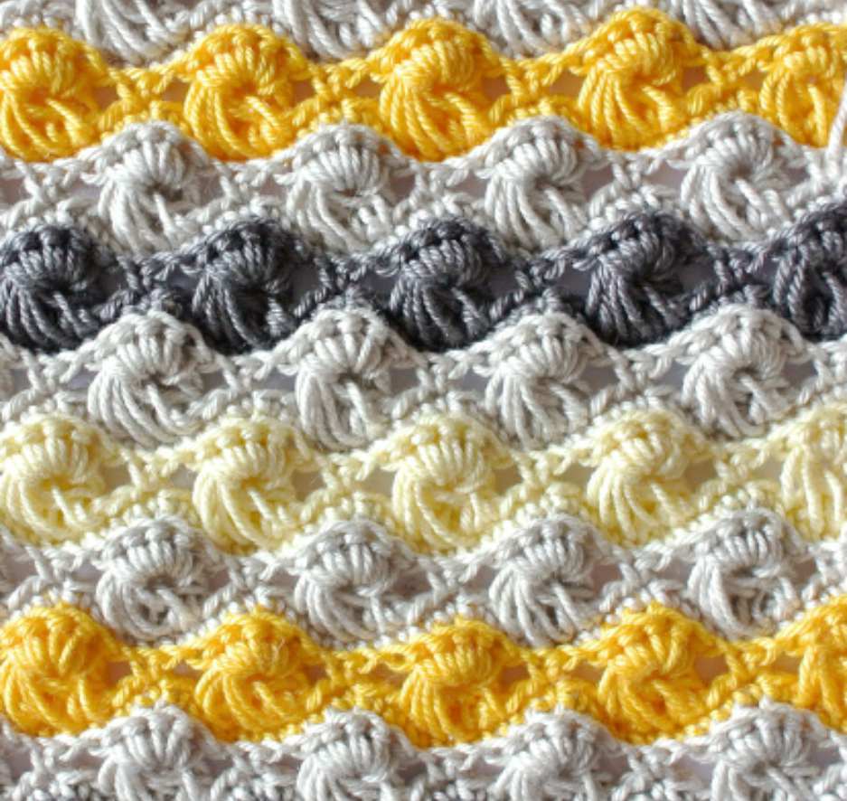 Long Loop Textured Stitch Free Crochet Pattern - Styles Idea
