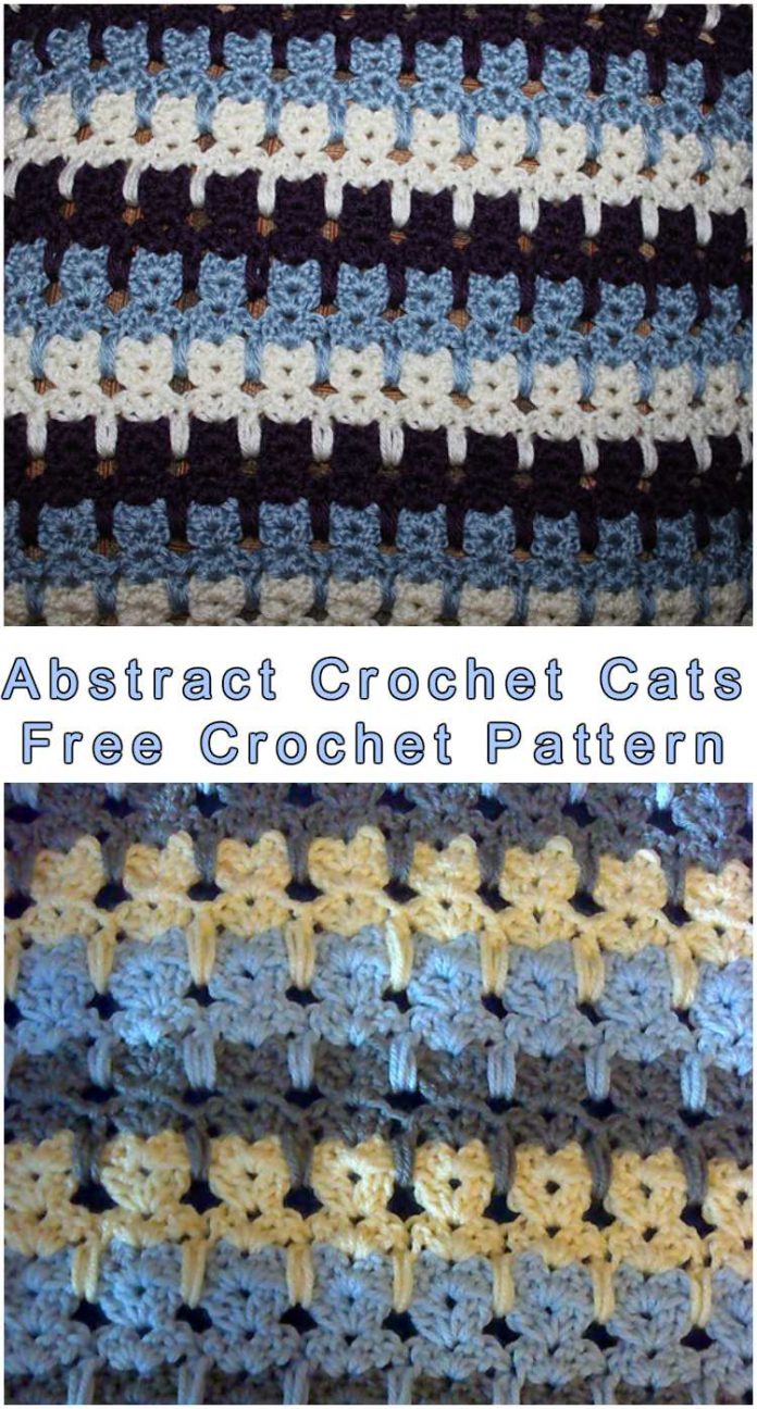 Abstract Crochet Cats Crochet Pattern Free - Styles Idea