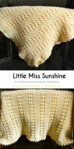 Little Miss Sunshine Baby Blanket Free Crochet Pattern - Styles Idea
