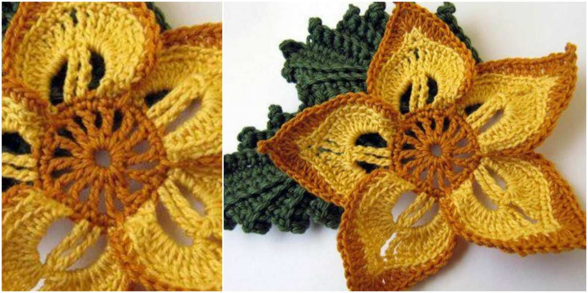 Cyprus Flower - Free Crochet Pattern - Styles Idea
