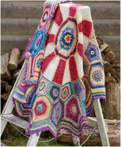 Carousel Blanket - Free Crochet Pattern - Styles Idea