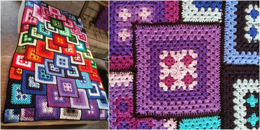 Couverture Blanket Crochet Pattern Free - Styles Idea