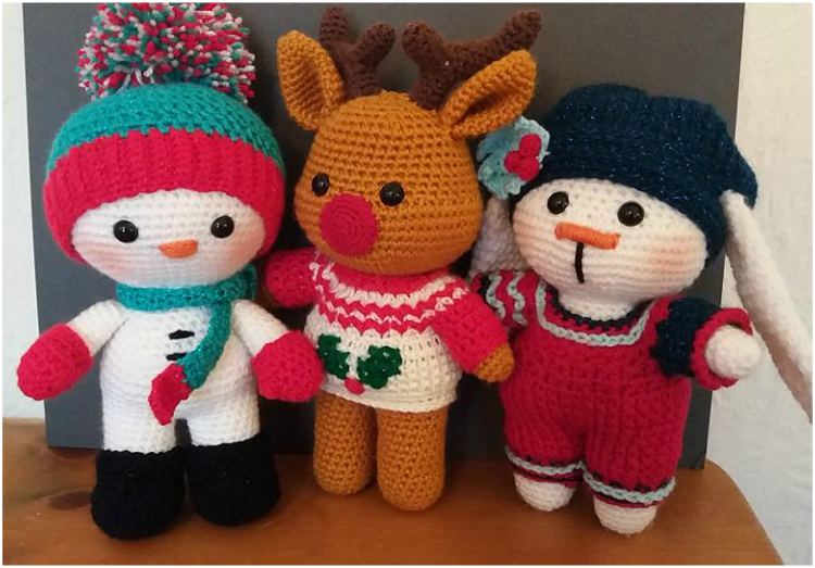 Dress Me Up Snowman - Weebee Doll - Free Crochet Pattern - Styles Idea