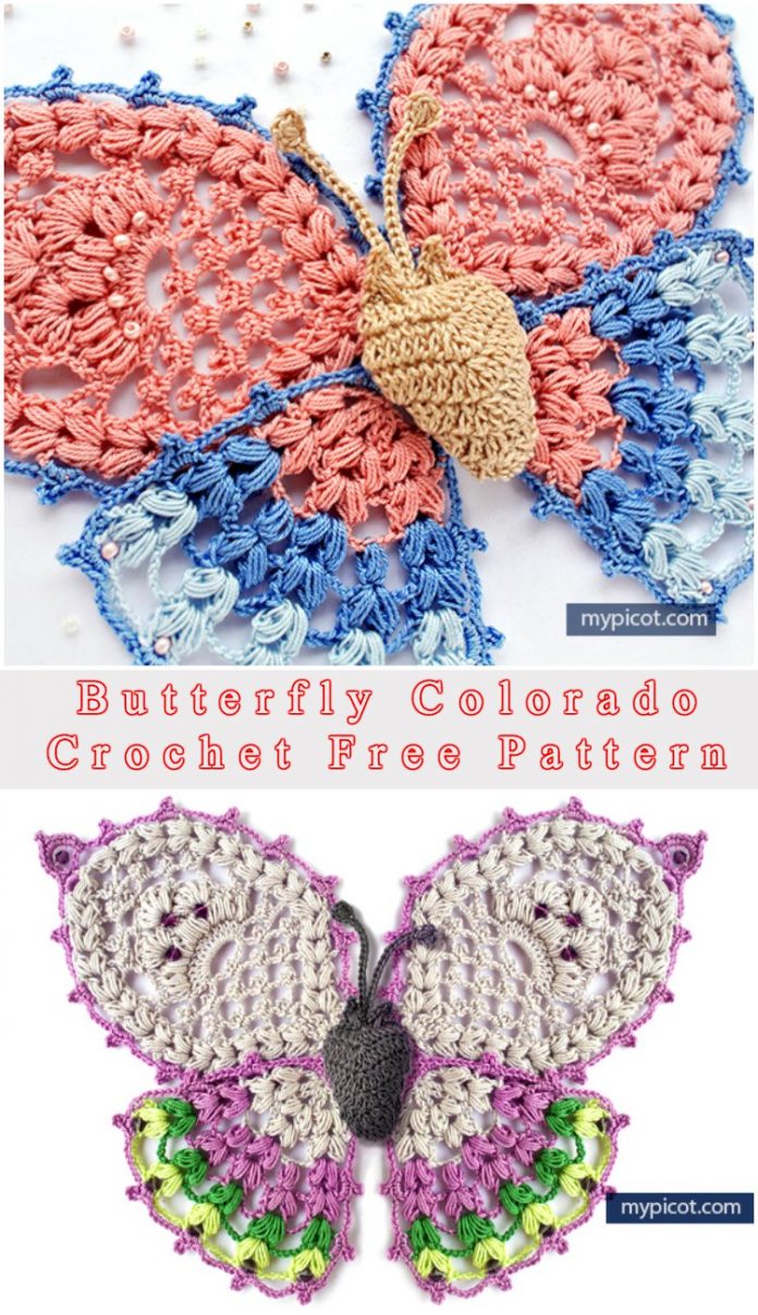 Butterfly Crochet Colorado Crochet Free Pattern - Styles Idea