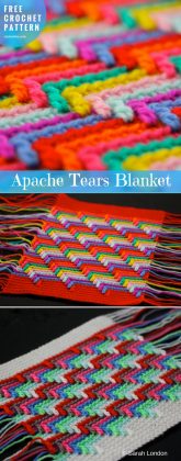 Apache Tears Crochet Blanket Ideas - Styles Idea