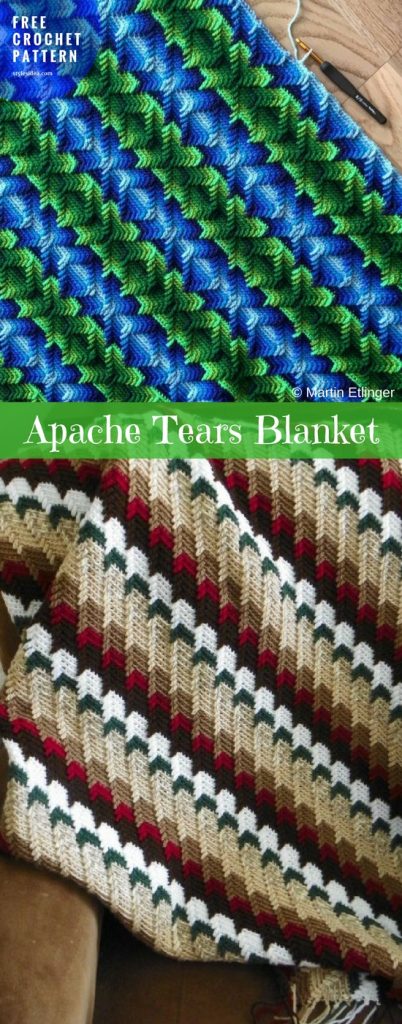 Apache Tears Crochet Blanket Ideas - Styles Idea