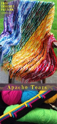 Apache Tears Crochet Blanket Ideas - Styles Idea