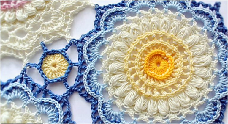 Spring Flower Free Crochet Pattern - Styles Idea