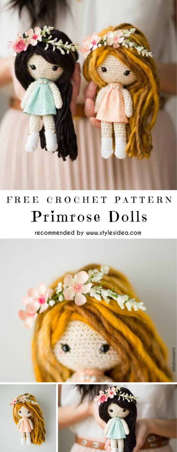 Primrose Dolls Free Crochet Pattern - Styles Idea
