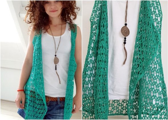 Summer Vest Crochet Pattern Free - Styles Idea