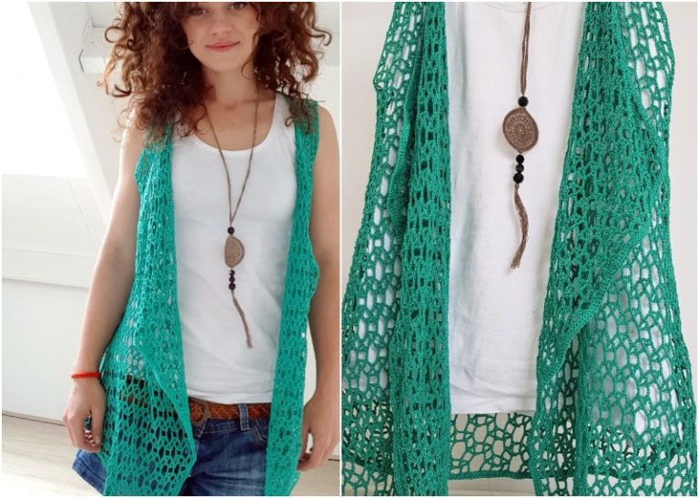 Summer Vest Crochet Pattern Free - Styles Idea