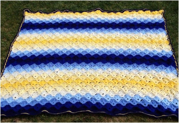 Twilight Shells Throw Crochet Pattern Free - Styles Idea