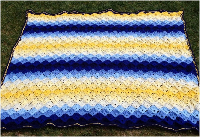 Twilight Shells Throw Crochet Pattern Free - Styles Idea