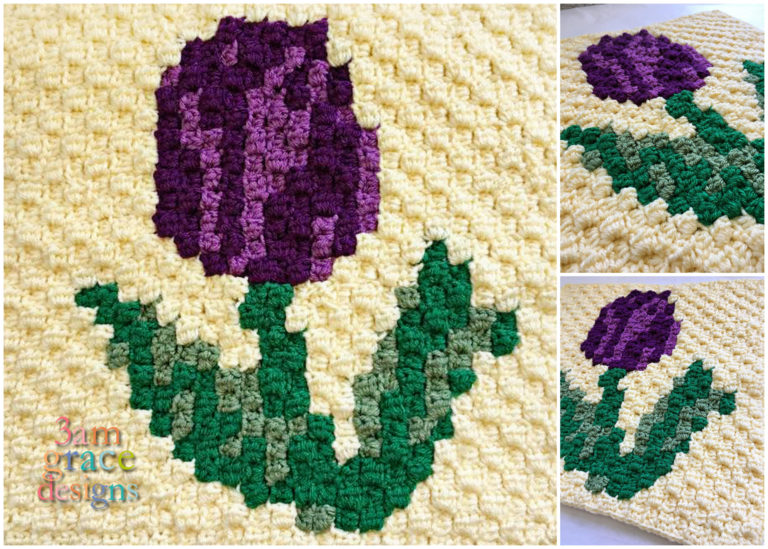 Nature Blanket C2C CAL Crochet Patterns Free - Styles Idea