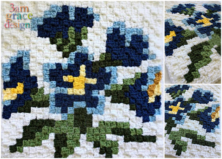 Nature Blanket C2C CAL Crochet Patterns Free - Styles Idea