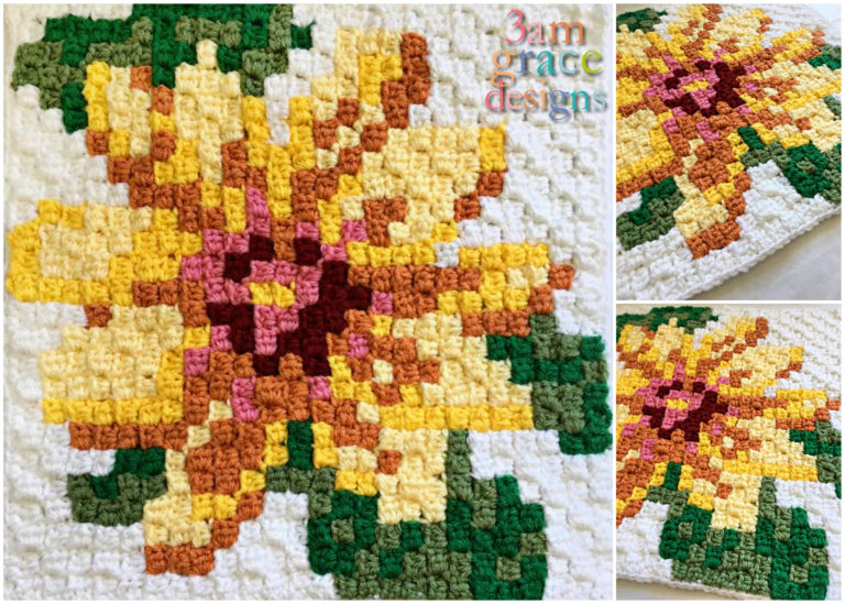 Nature Blanket C2C CAL Crochet Patterns Free - Styles Idea