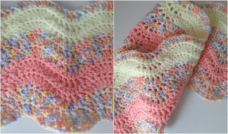 Baby Waves Blanket Free Crochet Pattern - Styles Idea